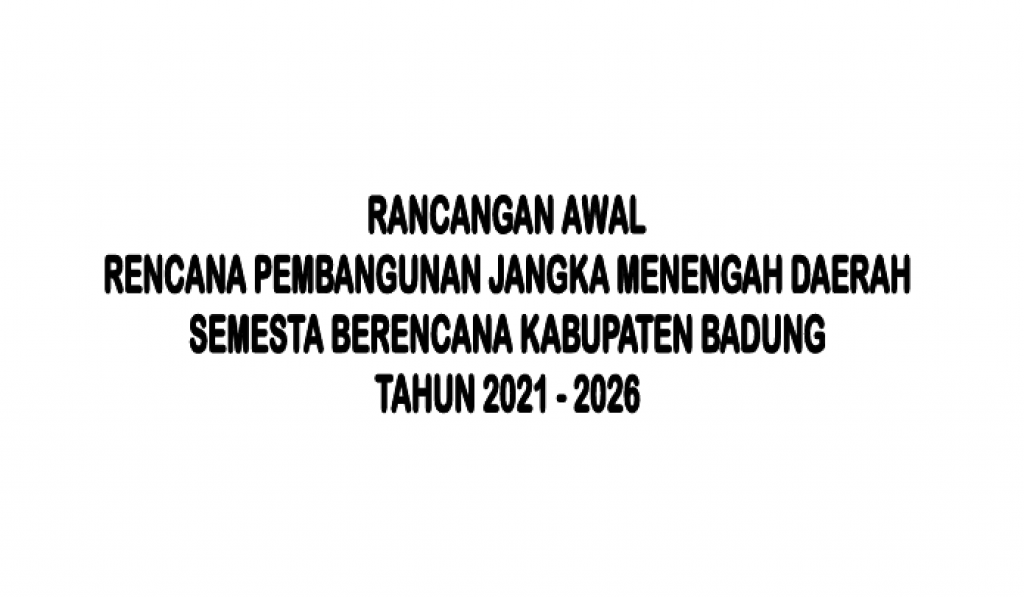 RPJMD 2021-2026 DLHK | Dislhk Badung